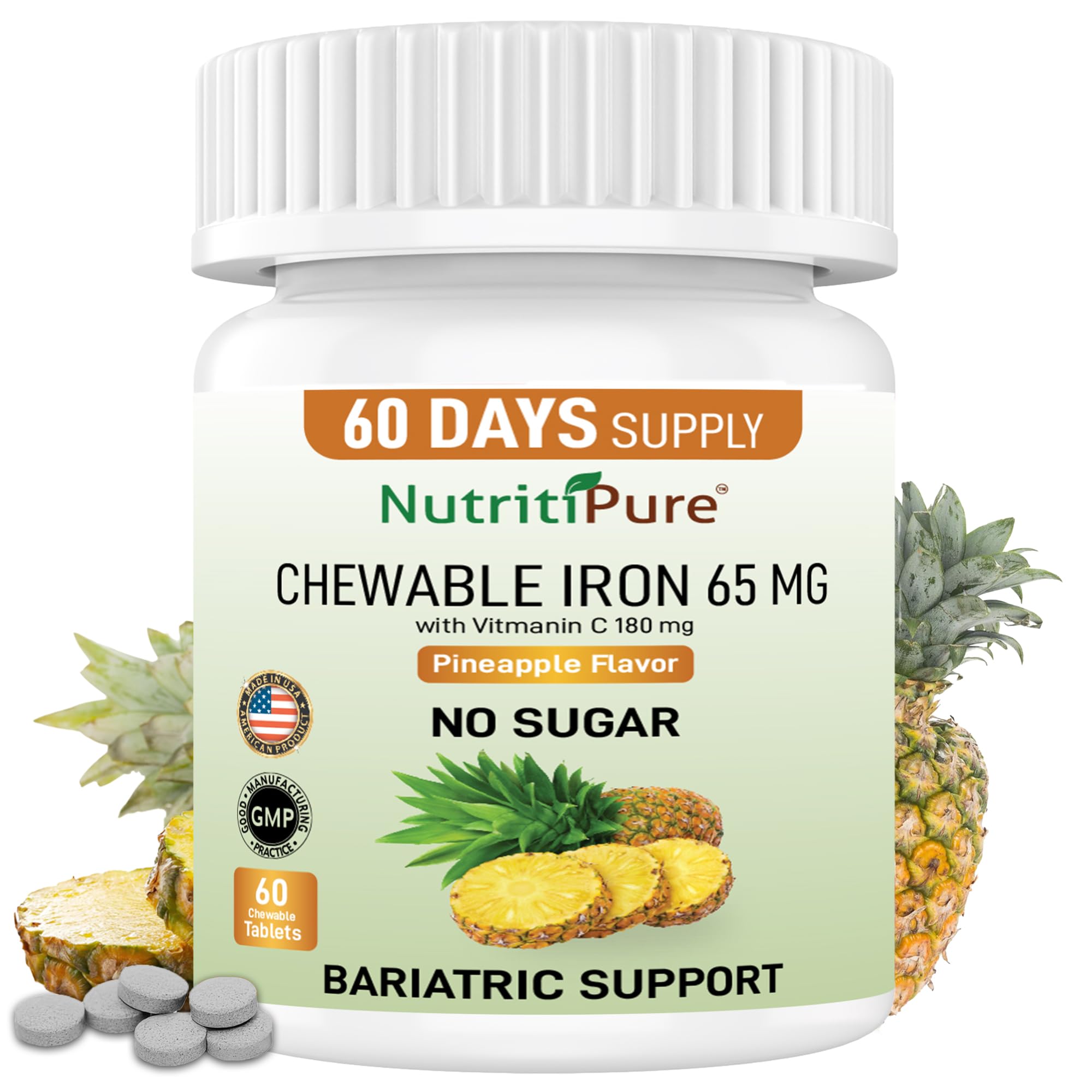 chewable iron supplements for energy