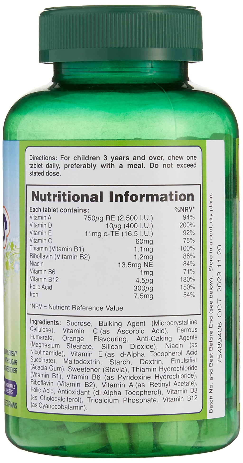 chewable iron tablets for better absorption