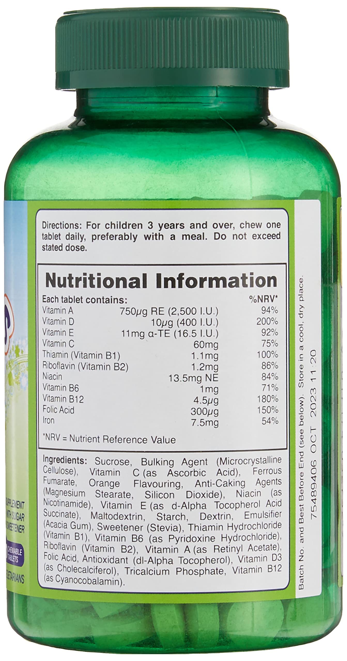 chewable iron tablets for better absorption