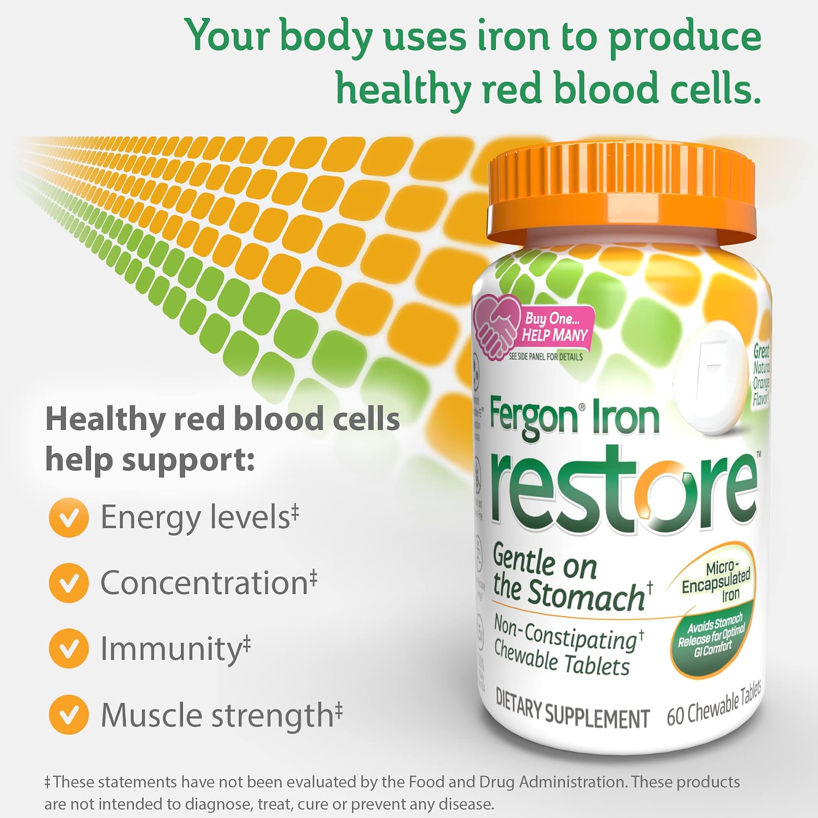 chewable iron tablets for women
