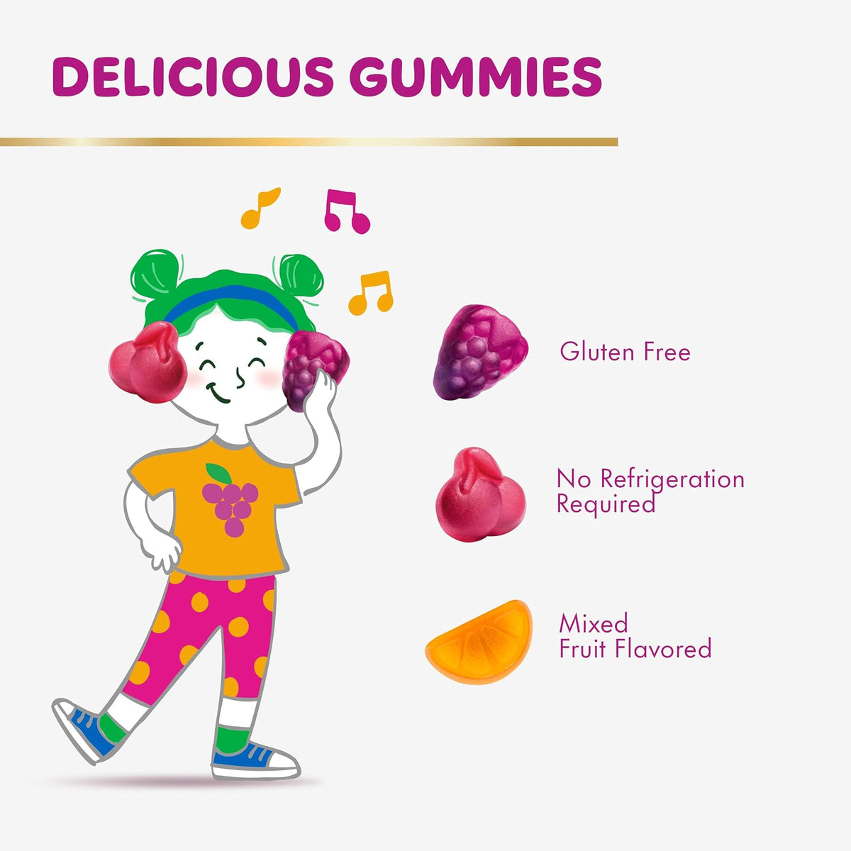 chewable kids gummies for daily wellness