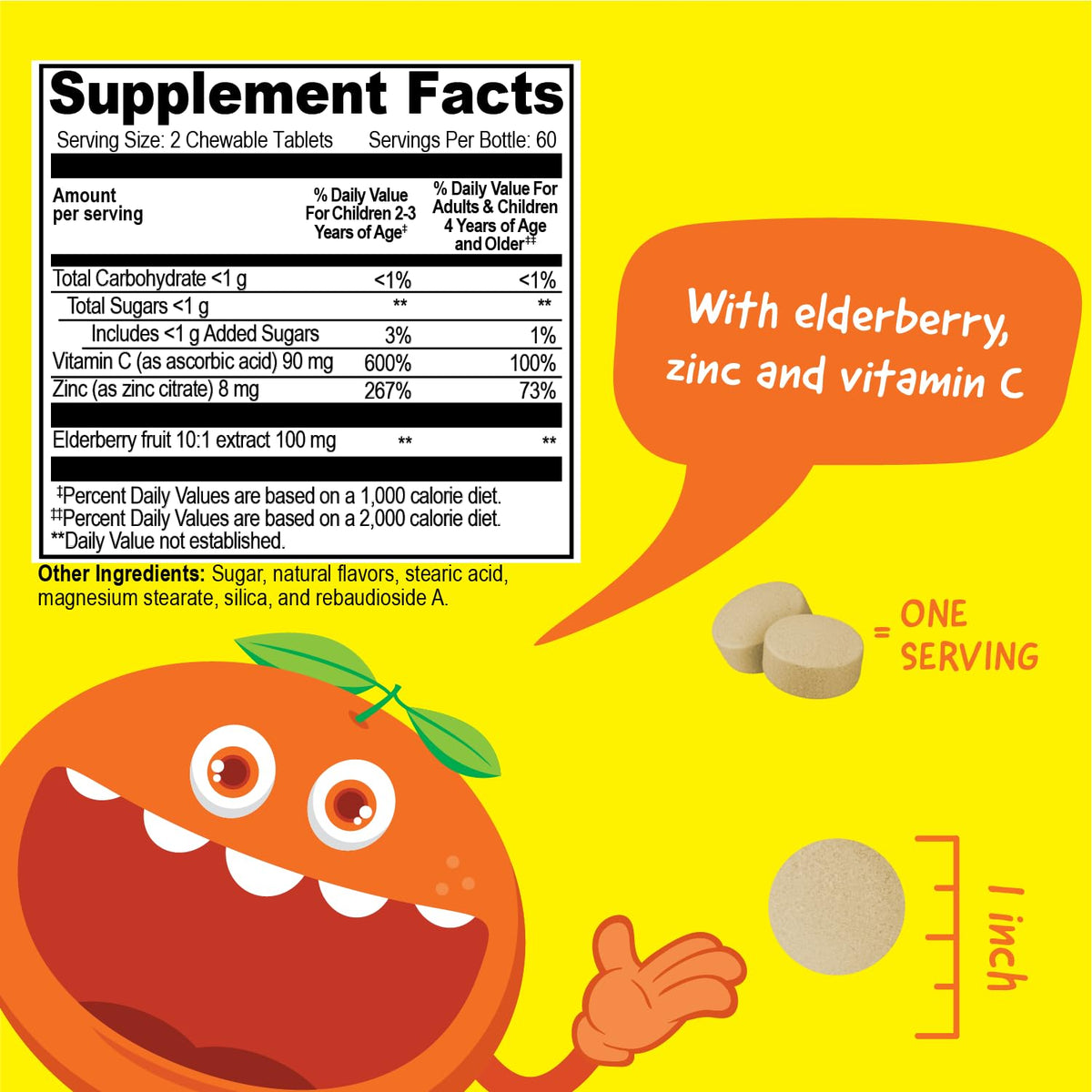 chewable kids immune health formula