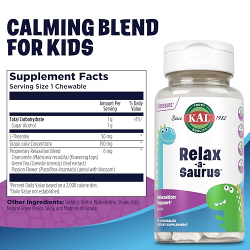 chewable kids vitamins for relaxation