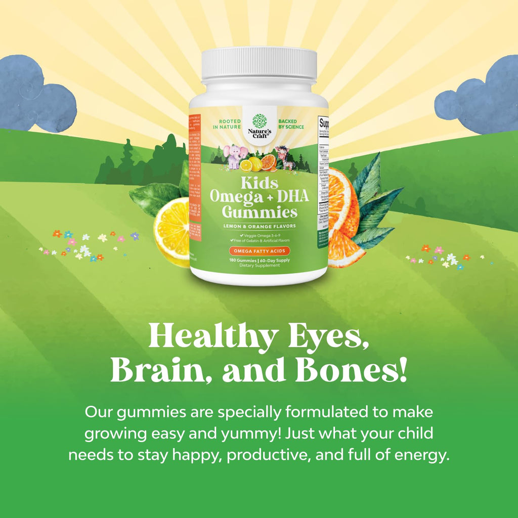chewable kids vitamins with omega