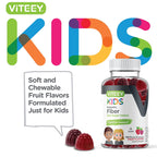 Chewable kids vitamins with prebiotic benefits
