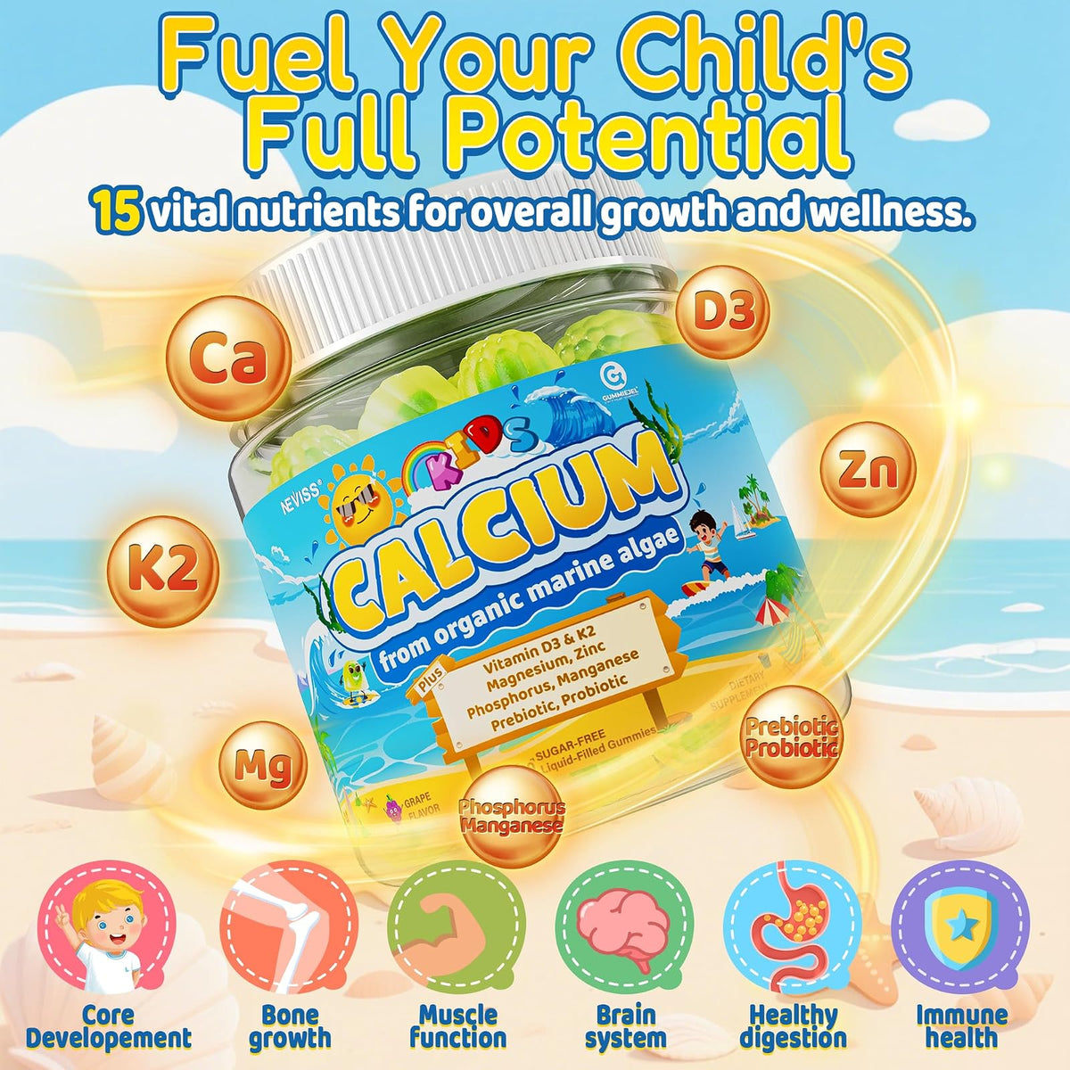 chewable kids vitamins with vitamin D3