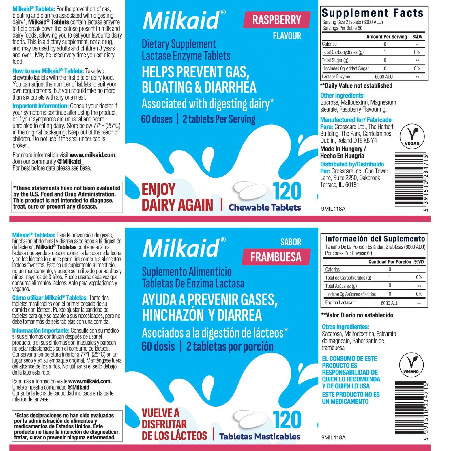 chewable lactase for better digestion