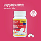 chewable lactase for dairy enjoyment