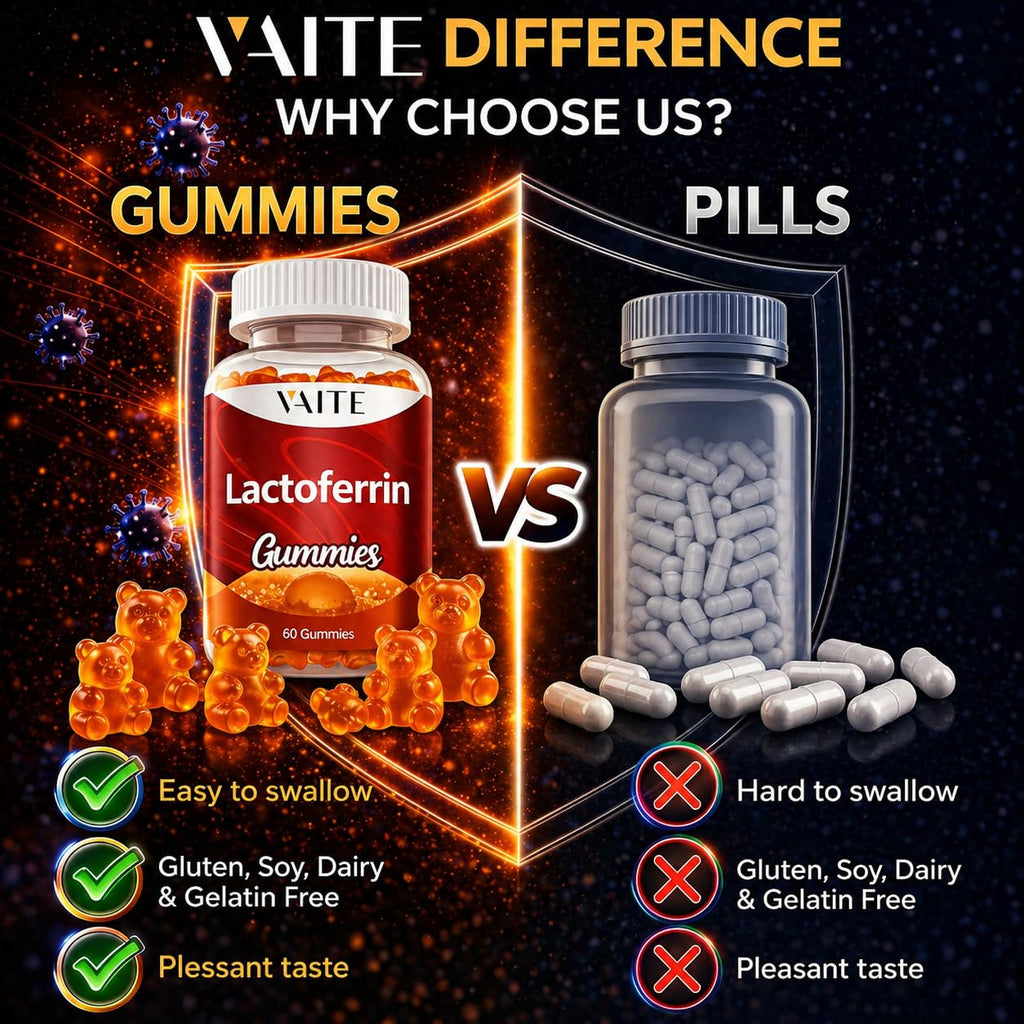 Chewable Lactoferrin vitamins for daily wellness