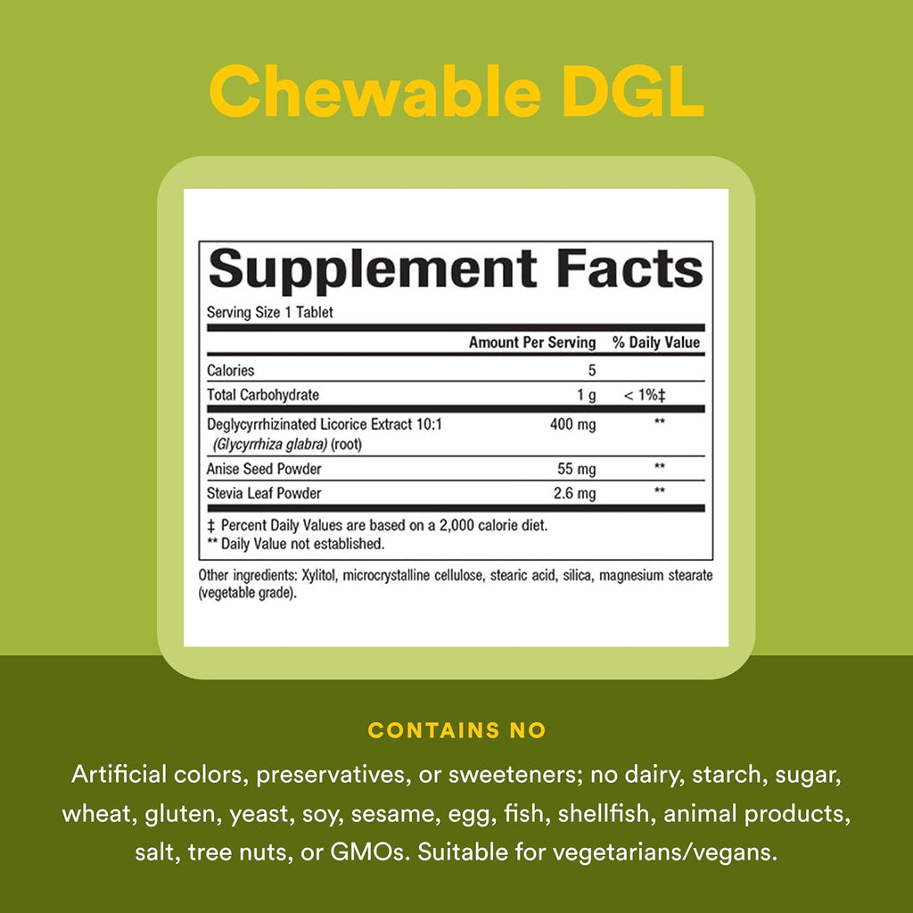 chewable licorice for gut health