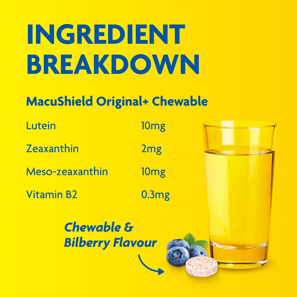 chewable lutein for better eyesight