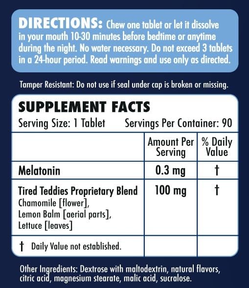 chewable melatonin for better sleep