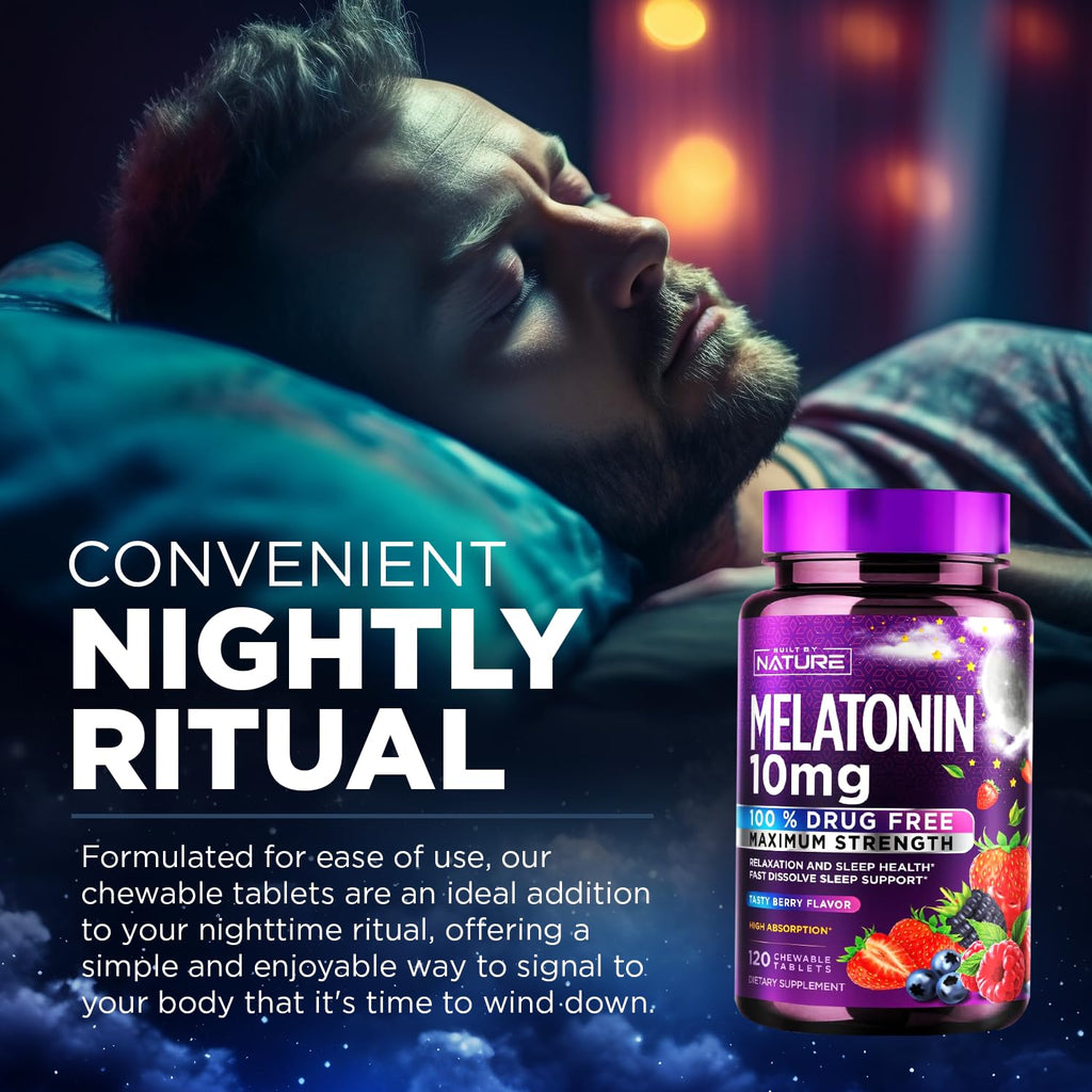 chewable melatonin for easy bedtime routine