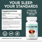 chewable melatonin for easy consumption