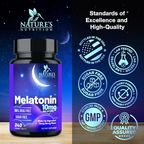 chewable melatonin for restful nights