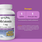 chewable melatonin for restful nights