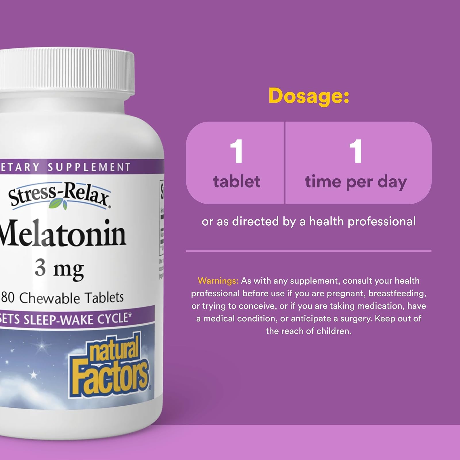 chewable melatonin for restful nights