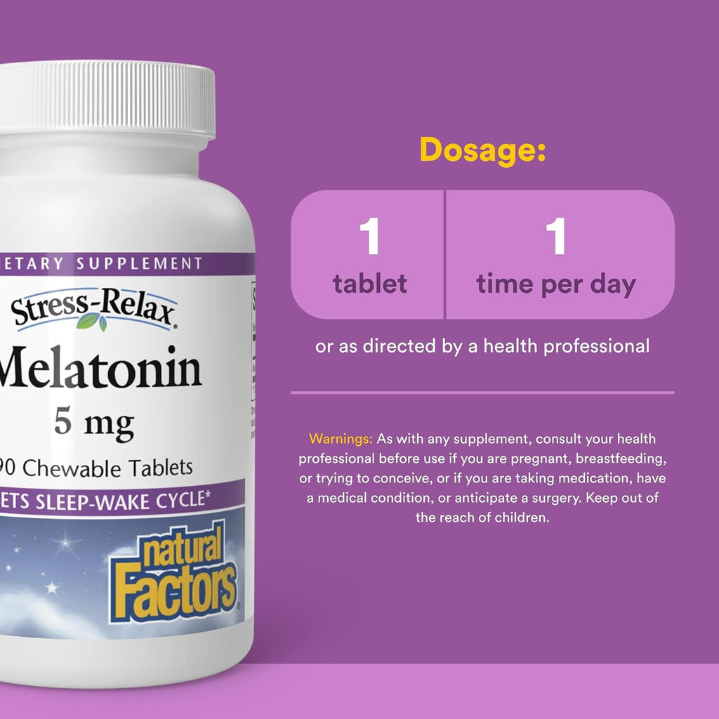 chewable melatonin for restful nights