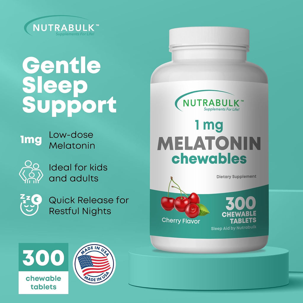 chewable melatonin for restful nights