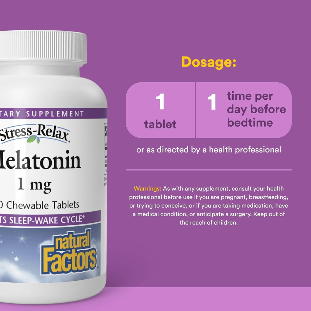 chewable melatonin for sleep support