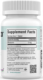 chewable melatonin tablets for relaxation