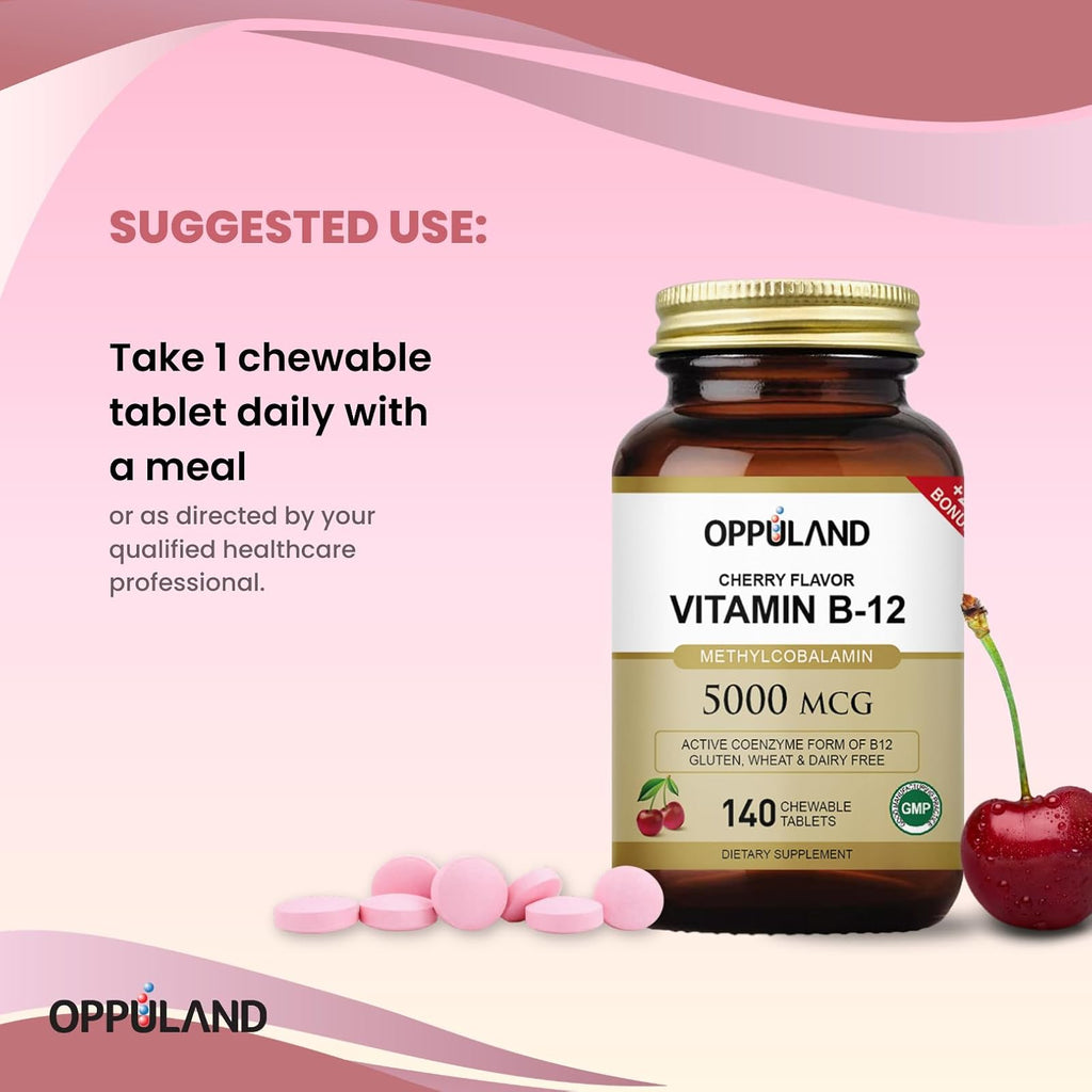 chewable methylcobalamin tablets for energy