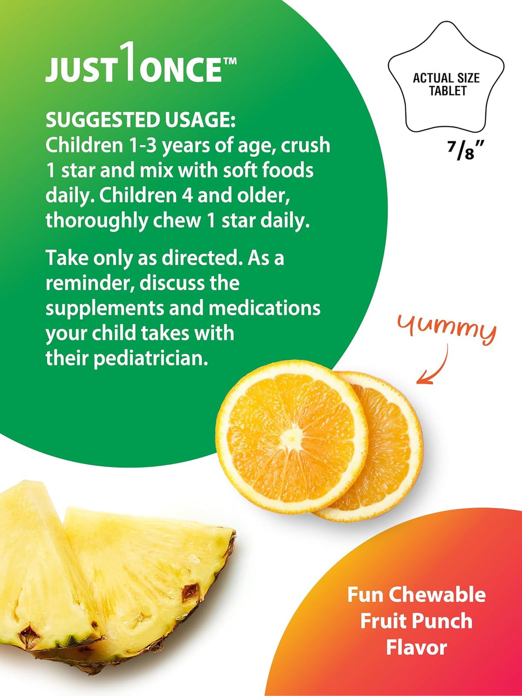 chewable multivitamin for kids energy