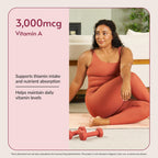 Chewable multivitamin for women with citrus