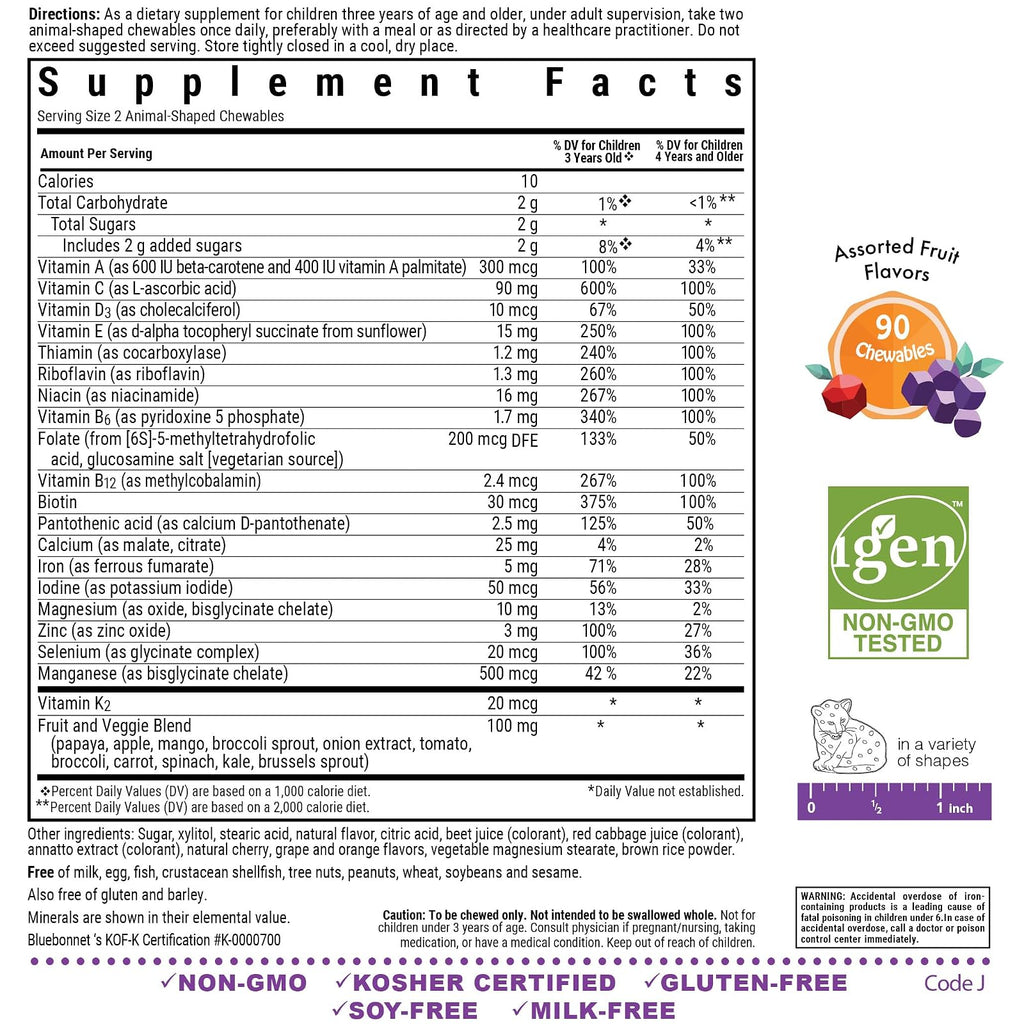 chewable multivitamin for women