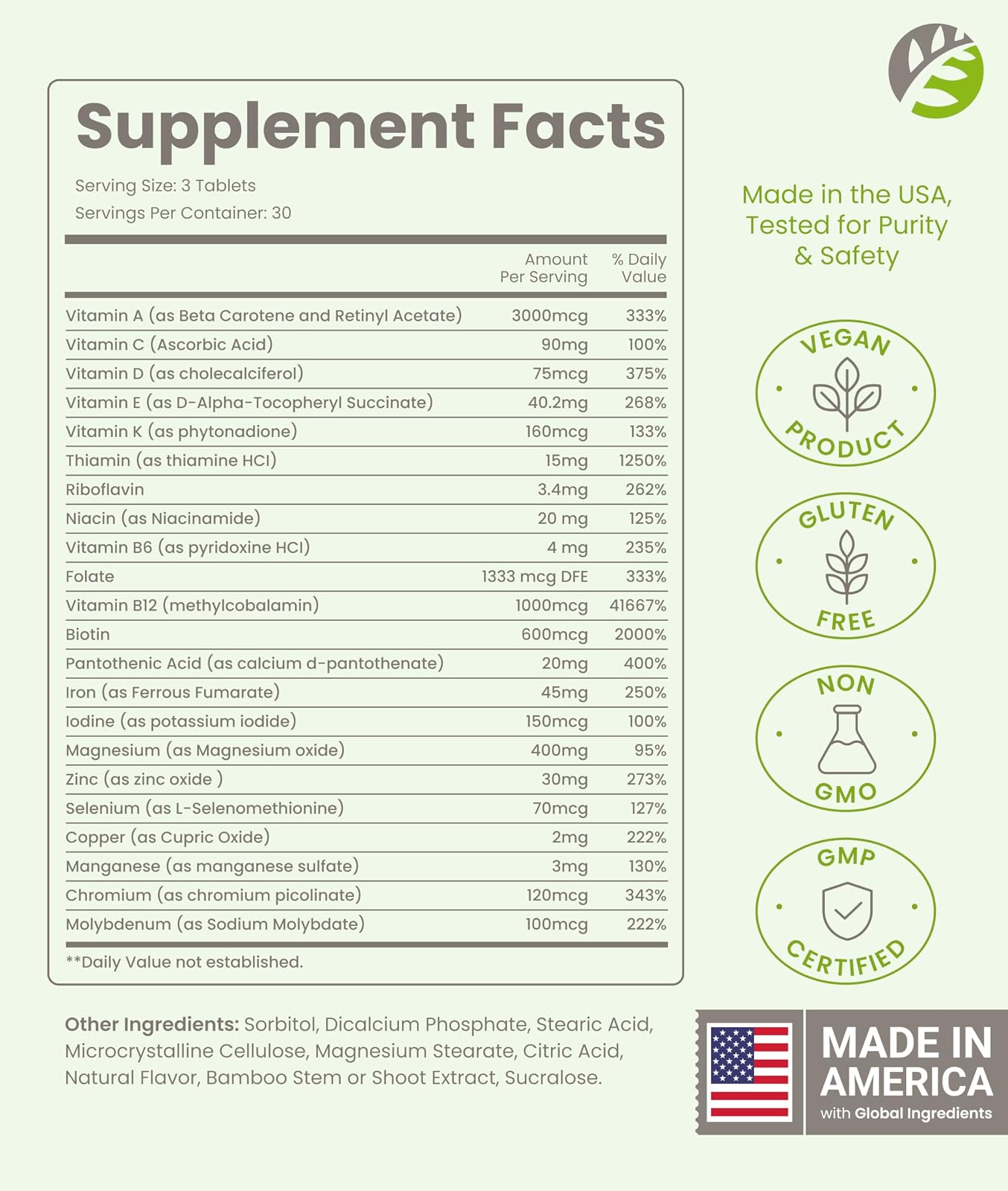chewable multivitamin for women