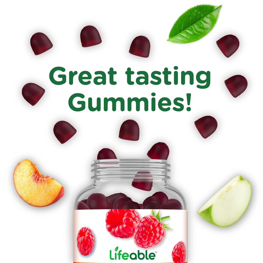 Chewable multivitamin gummies for health