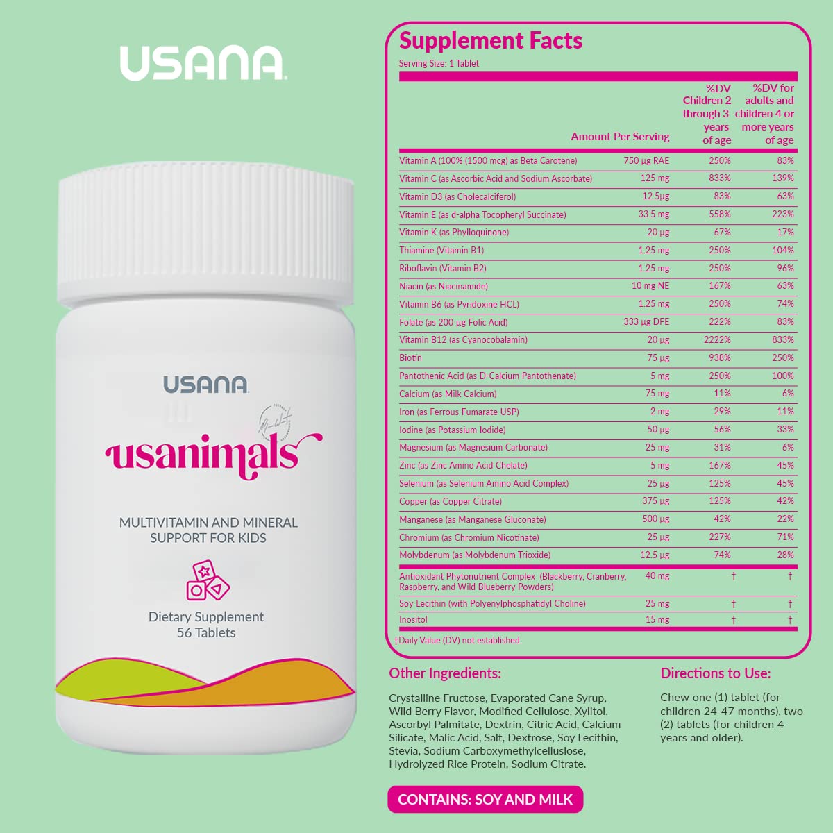 chewable multivitamins for active children