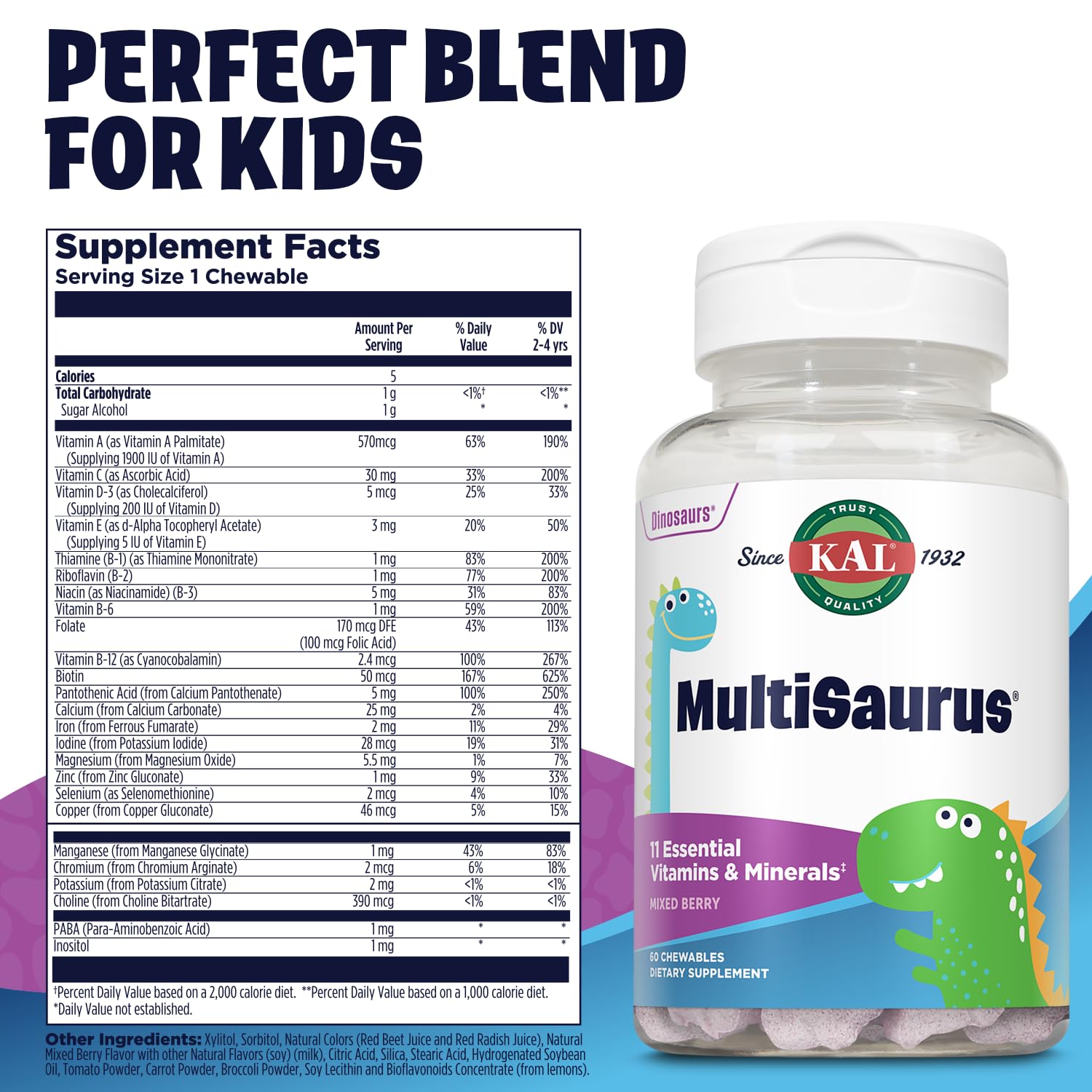 chewable multivitamins for active kids