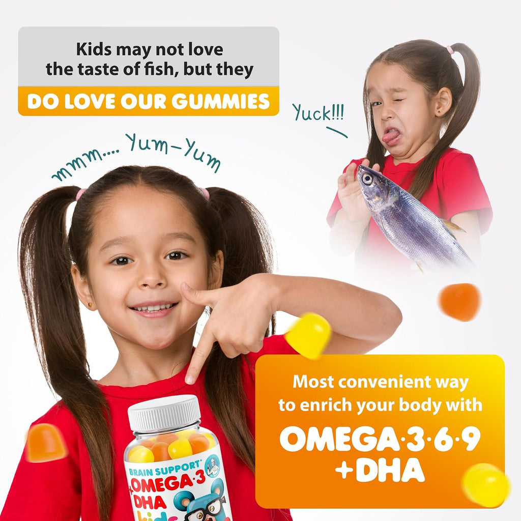 chewable Omega 3 gummies for kids