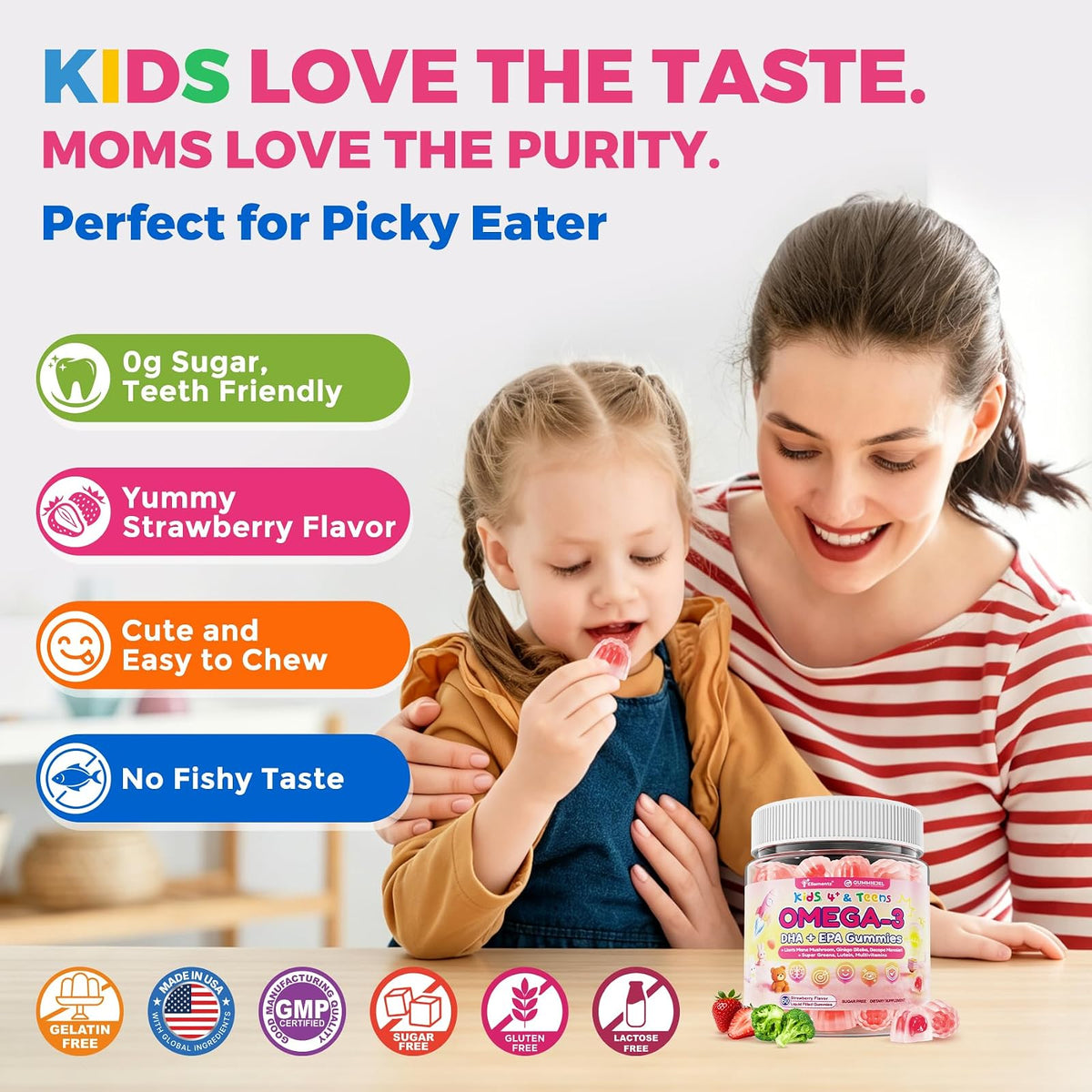 chewable omega 3 gummies for kids
