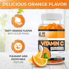 Chewable orange flavour vitamin supplement