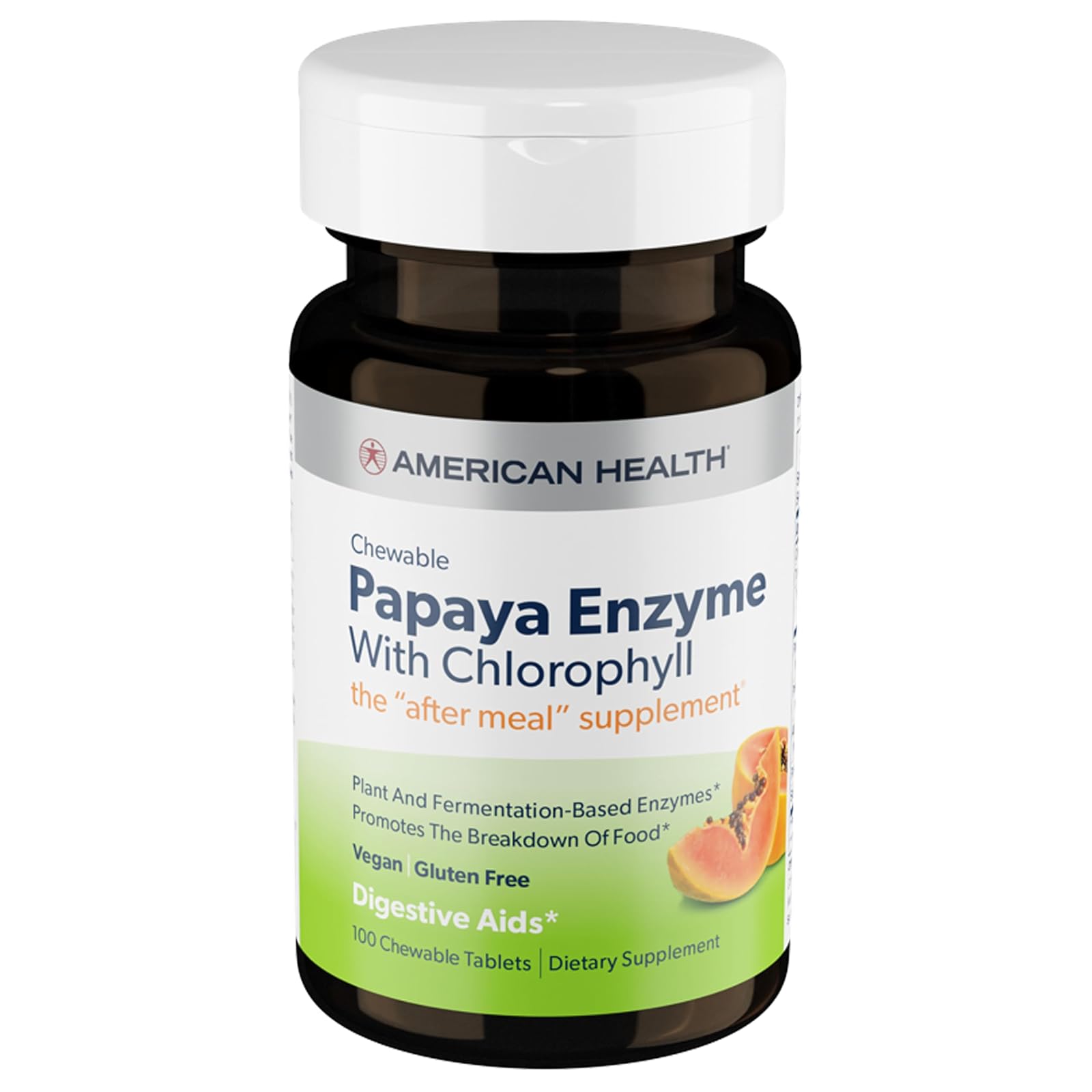 chewable papaya enzyme digestive support