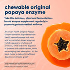 chewable papaya enzyme for digestive comfort