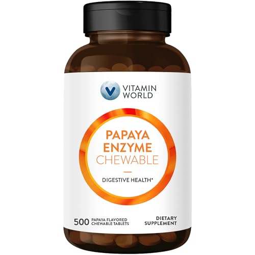 chewable papaya enzymes for digestion