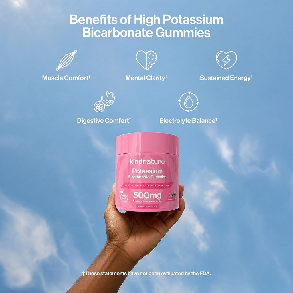 chewable potassium supplement for muscle health
