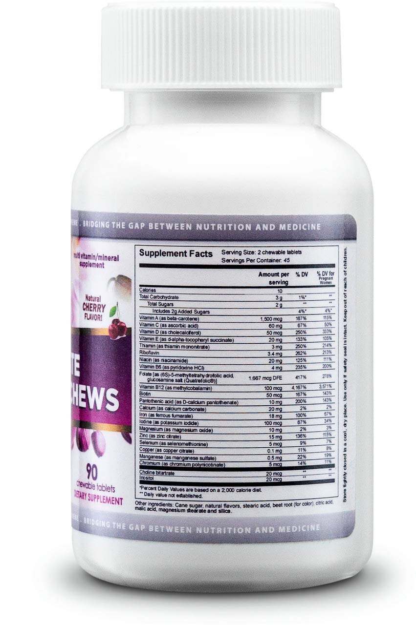 chewable prenatal vitamins with folate
