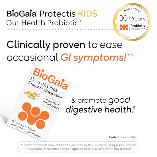 chewable probiotics for children's digestion