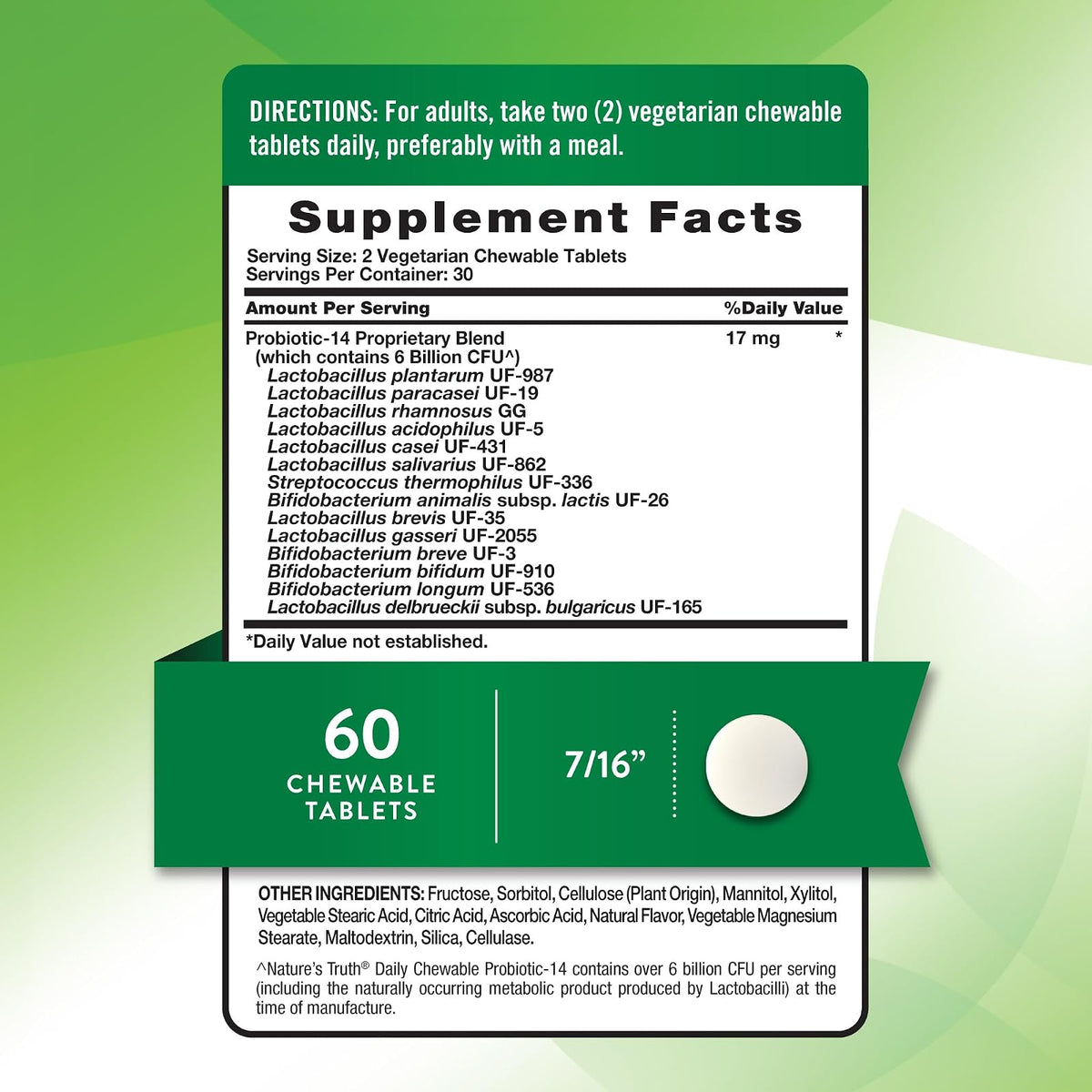 chewable probiotics for digestive health