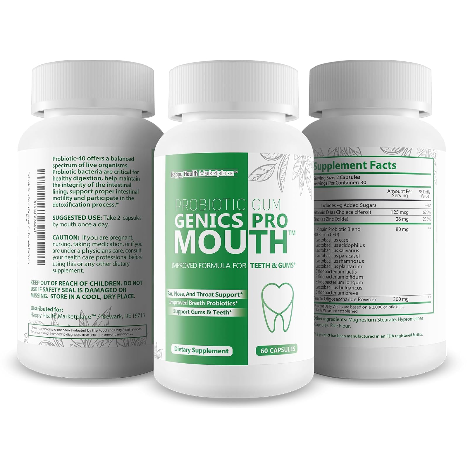 chewable probiotics for healthy gums