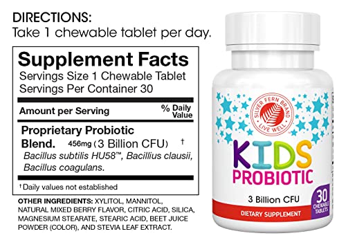 Chewable probiotics for immune health