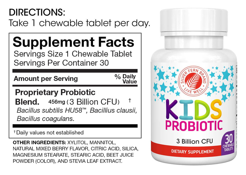 chewable probiotics for kids health