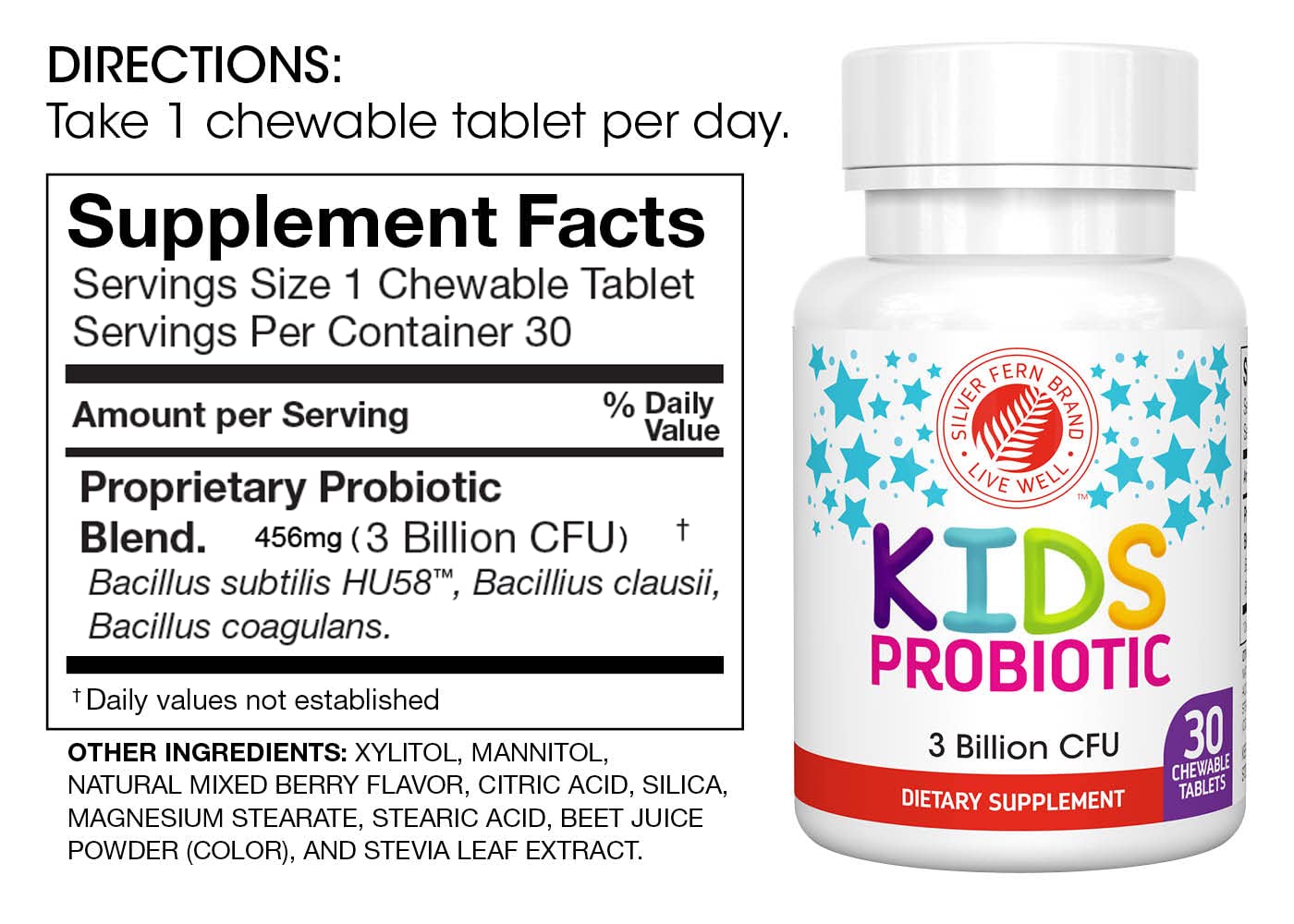 chewable probiotics for kids health