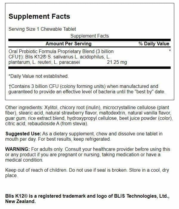 chewable probiotics for women