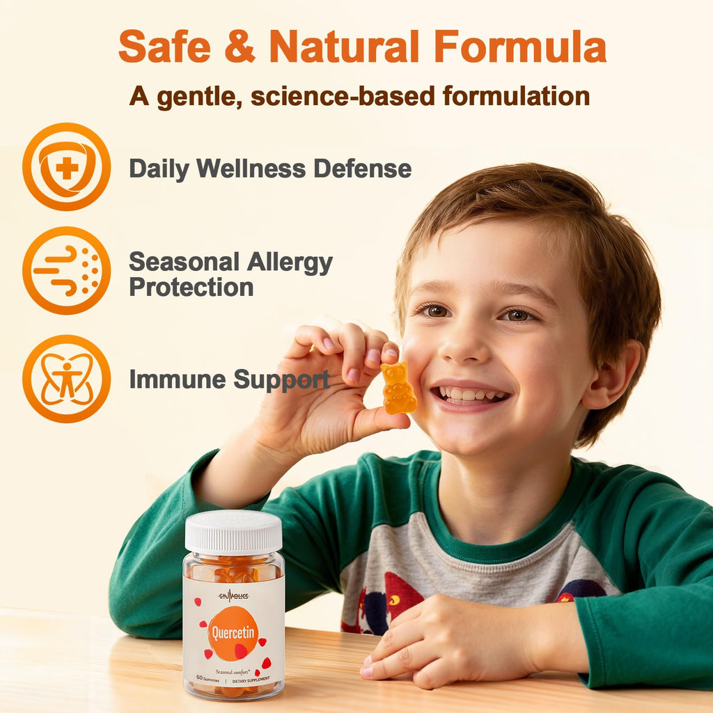 chewable quercetin gummies for children