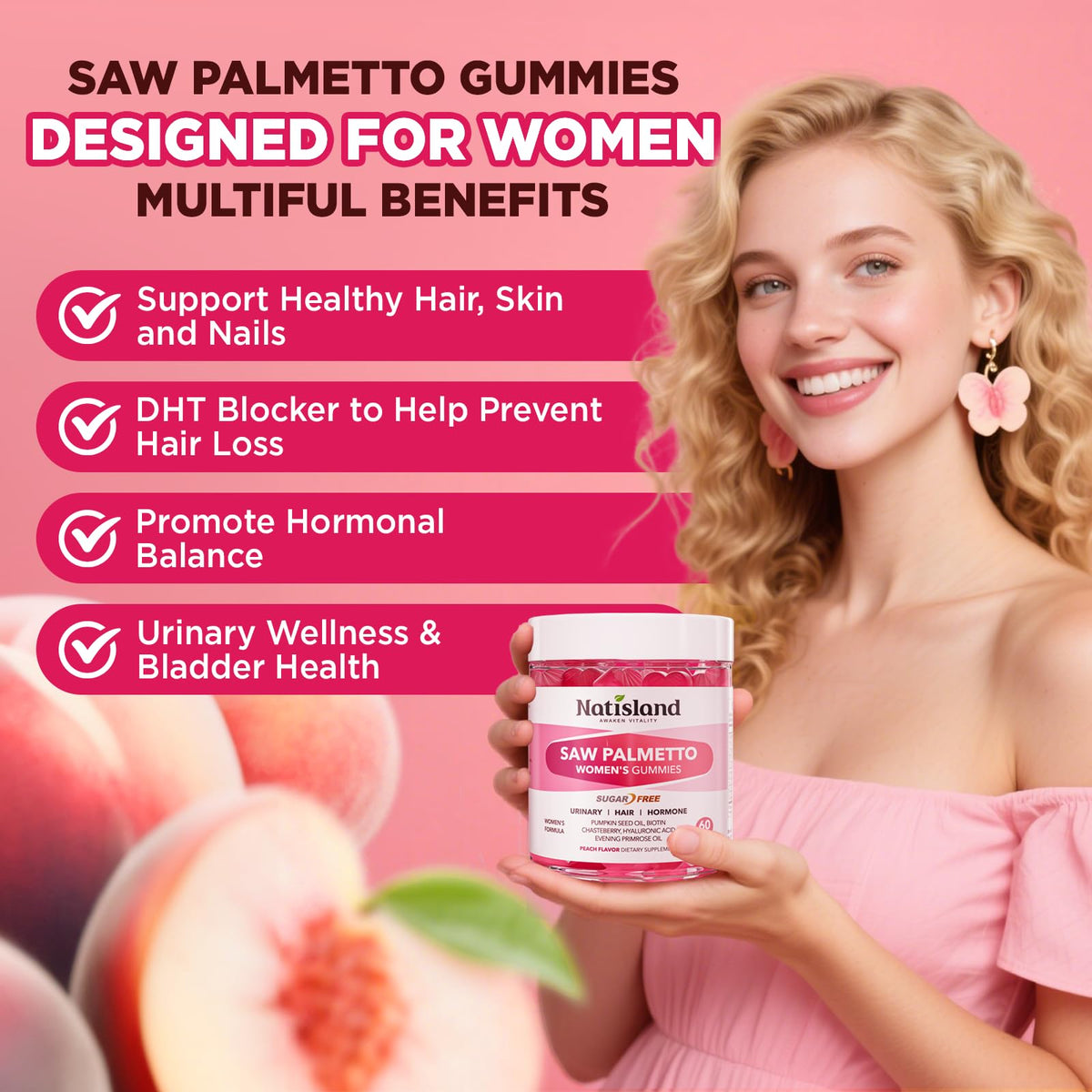 chewable saw palmetto supplements for hair health